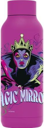 Quokka Villains Evil Queen Thermosflasche, Edelstahl, einfarbig, Violett, 510 ml