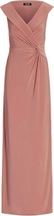 Lauren Ralph Lauren Kleid mit Knotendetail - Rosa