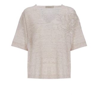 D.exterior Damen, Strickwaren, Beige, SGr&ouml;&szlig;e