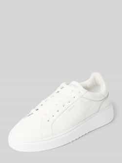 Copenhagen Sneaker aus echtem Leder mit Logo-Print
