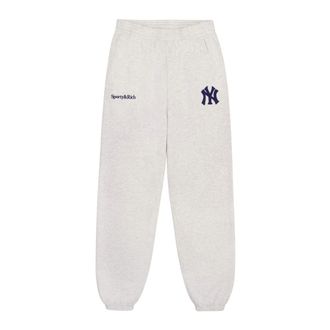 Sporty & Rich Femme, Pantalons, Gris, Taille: 36 FR Pantalons de surv&ecirc;tement