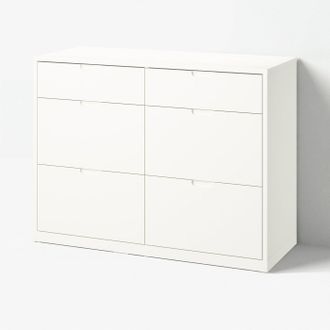 IKEA TONSTAD Kommode mit 6 Schubladen