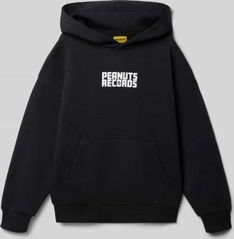Only & Sons Regular Fit Hoodie aus Baumwoll-Mix Modell PEANUTS