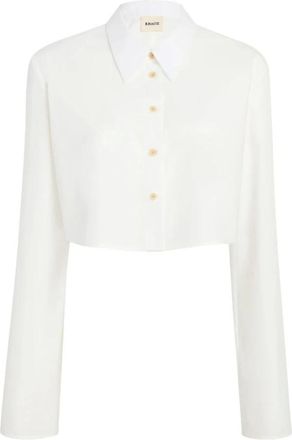 Khaite Femme, Blouses et Chemises, Blanc, Taille: 40 FR Khaite NY Chemises White