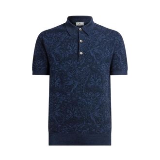 Etro Polo - - Tops - Herren - Blau - S