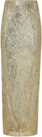 Dolce & Gabbana Jupe longue &agrave; paillettes