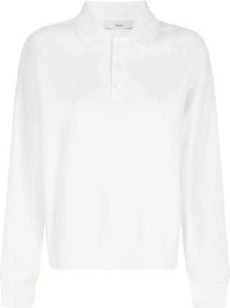 Dunst Femme, Sweatshirts et sweats &agrave; capuche, Blanc, Taille: 38 FR Logo Polo