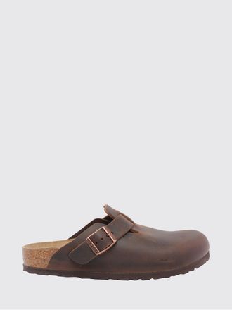 Birkenstock Sandales Plates Femme couleur Marron