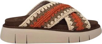Mou Femme, Chaussures, Multicolore, Taille: 40 EU Bounce Sandal Raffia