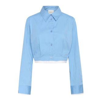 Gestuz Damen, Blusen & Hemden, Blau, 2XSGr&ouml;&szlig;e