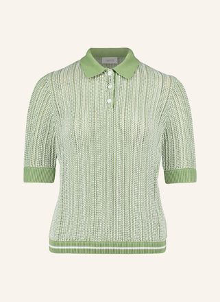 Cartoon Cartoon Strick-Poloshirt gruen