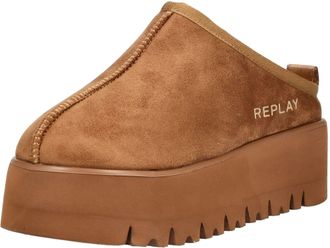 Replay Damen GWF2H Slipper, 012 Brown, 36 EU