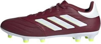 adidas Unisex Chaussure Copa Pure II League Terrain Souple, Shadow Red/Cloud White/Team Solar Yellow 2, 41 1/3