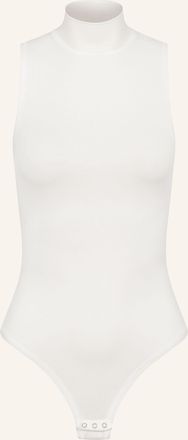erlich textil Erlich Textil Light Touch Stehkragen Body Aus Weichem Lyocell weiss