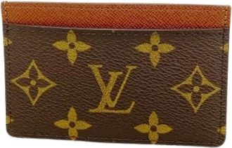 Louis Vuitton unisex, Pre-owned, Brun, Taille: ONE Size Pre-owned Vintage Card Case