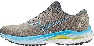 Mizuno Homme Wave Inspire 19 Course, Ggray Jblue Bolt2neon, 46.5 EU