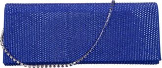 Gedebe Gedebe, Femme, Sacs, Bleu, Taille: ONE Size Crystal Envelope