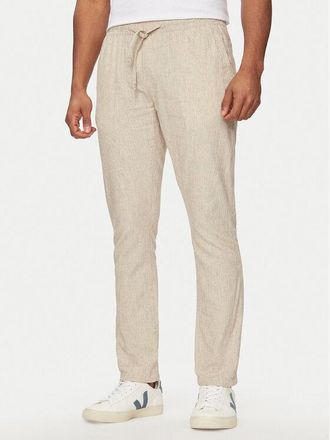 Indicode Stoffhose Vitaly 60-332 Beige Regular Fit