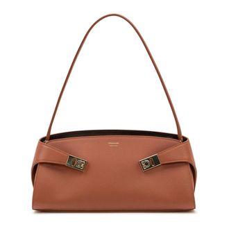 Ferragamo Hug East-West Schultertasche - - Bags - Damen - Braun - ONE SIZE