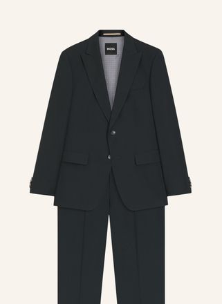 HUGO BOSS Business Anzug H-Huge-2pcs-Peak-253 Slim Fit gruen
