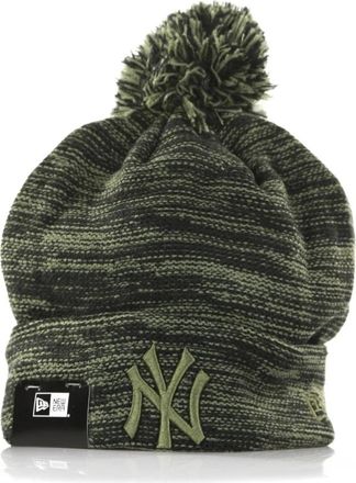 New Era Marl Strick Neyyan Schwarz Olive - - Accessories - Herren - Gr&uuml;n - ONE SIZE