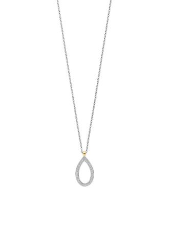 Ti Sento Halskette - 925er Sterlingsilber Halskette - Gr. unisize - in Silber - für Damen