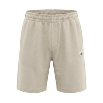Calvin Klein Jeans Homme, Shorts, Beige, Taille: 2XL Short en coton &agrave; lacets avec poches avant