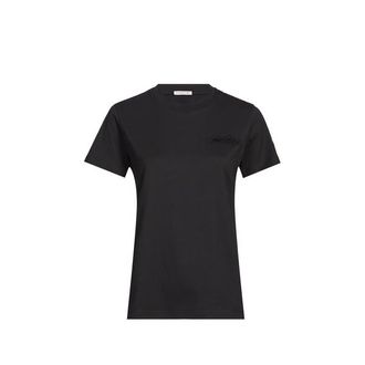 Moncler Cotton T -Shirt - Schwarz