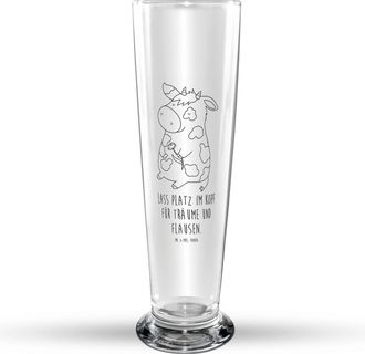 Mr. & Mrs. Panda Bierglas Kuh - Geschenk, Träume, Pintglas, Bierkrug, Kühe, Bauernhof, Weizenglas, Bierpokal, Milch, Personalisiert, Hof, Modern