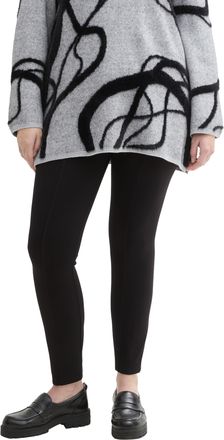 Tom Tailor Damen 1045917 Leggings Hose, 14482-Deep Black, 44W x 28L