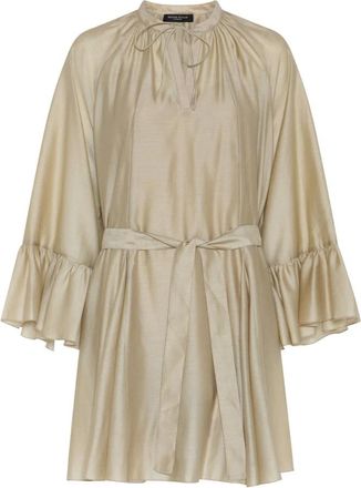 Bruuns Bazaar Femme, Robes, Beige, Taille: 36 FR Robes Courtes