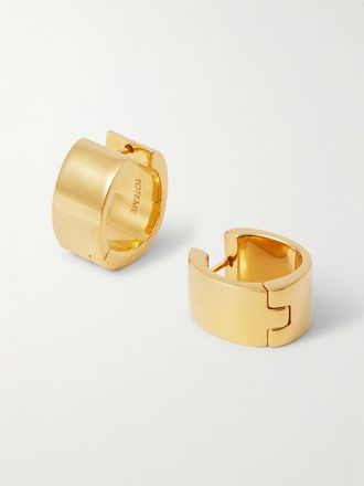 Toteme Vergoldete Creolen