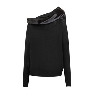 Alberta Ferretti Maglia - - Knitwear - Damen - Schwarzk - M