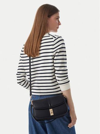 Tommy Hilfiger Handtasche Th Heritage Conv Crossover AW0AW19321 Schwarz