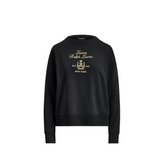 Ralph Lauren Femme, Sweatshirts et sweats &agrave; capuche, Noir, Taille: 42 FR SweaT-shirt