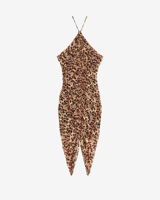 Isabel Marant Robe Valdi - Femme - Ocre - Taille34 - Marant &Eacute;toile