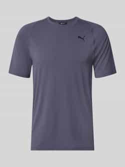 Puma Regular Fit Sport-T-Shirt mit Logo-Print Modell M PWRMODE