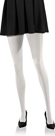 Sesto Senso Senso Senso Femmes Collants Acrylique 100 Den Hiver Chaud Opaque Mat 3 Blanc