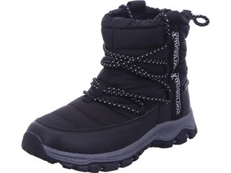 Kangaroos Damen K-FW Shego Schneestiefel, Jet Black/Steel Grey, 40 EU