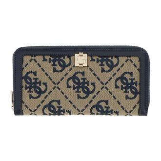 Guess Femme, Accessoires, Bleu, Taille: ONE Size Compagnon Audrey Grand Monogramme