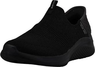 Skechers Femme Hands Free Slip Ins Ultra Flex 3.0 Smooth Step Basket, Noir, 36 EU Large