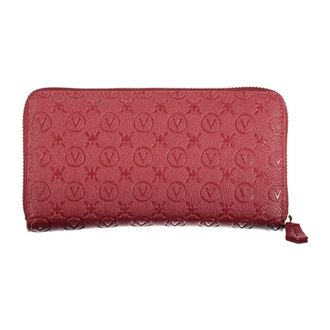 Mario Valentino Femme, Accessoires, Rouge, Taille: ONE Size Portefeuille 6 Compartiments