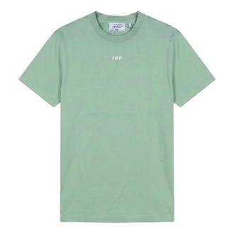 Off-white Weiches und leichtes T-Shirt - - Tops - Herren - Gr&uuml;n - XS