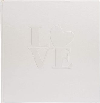 Goldbuch White Love 30x31 60 wei&szlig;e Seiten Hochzeit 08118