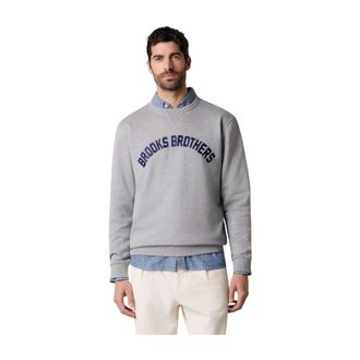 Brooks Brothers Herren, Sweatshirts & Hoodies, Grau, 2XLGr&ouml;&szlig;e