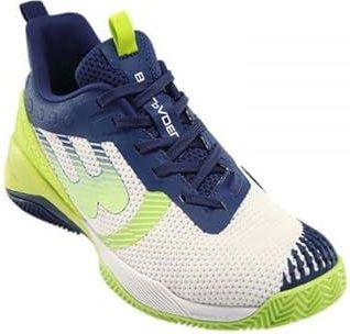 Bullpadel Vertex Grip 22I Chaussures de Padel pour Homme, Blanc/Vert, 45 EU, Blanc/Vert, 45 EU