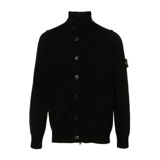 Stone Island Herren, Strickwaren, Schwarzk, MGröße