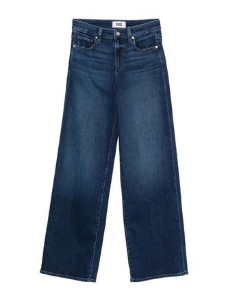Paige Straight Leg Jeans - Blau