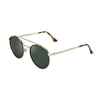 Clandestine Pure Gold Habana Dark Green - Lunettes de soleil Nylon HD homme & femme