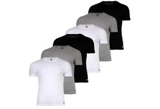 Diesel T-Shirt Herren T-Shirt 6er Pack Baumwolle (Packung, 6er Pack)